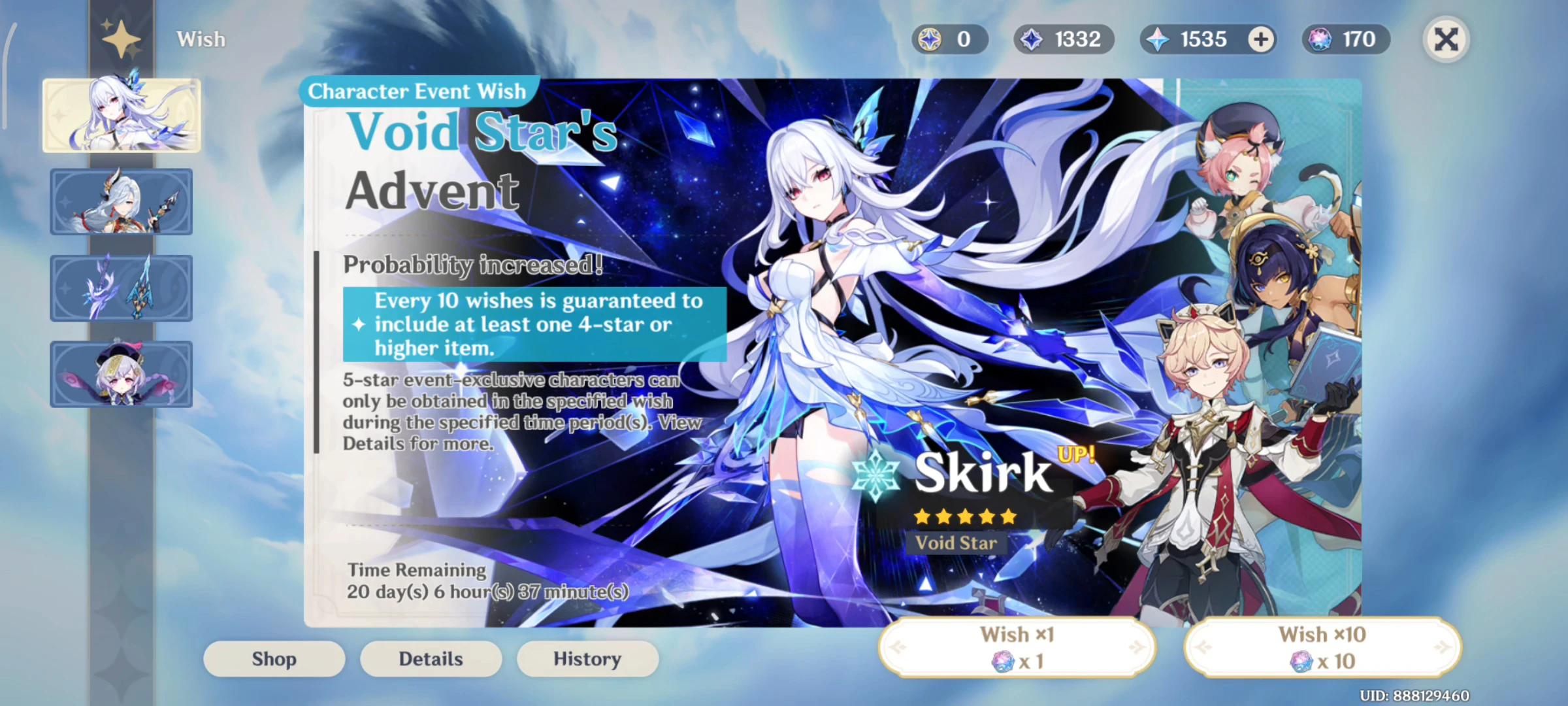 before and after pulling for skirk! Genshin Impact | HoYoLAB