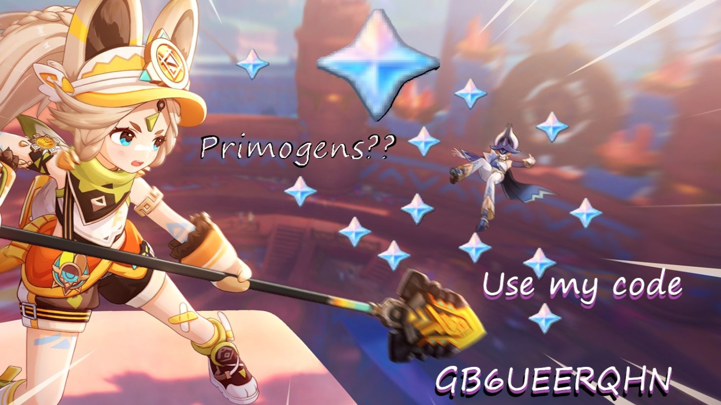 💎Returning players use code GB6UEERQHN for bonus💎 Primogens 💎 Genshin Impact | HoYoLAB
