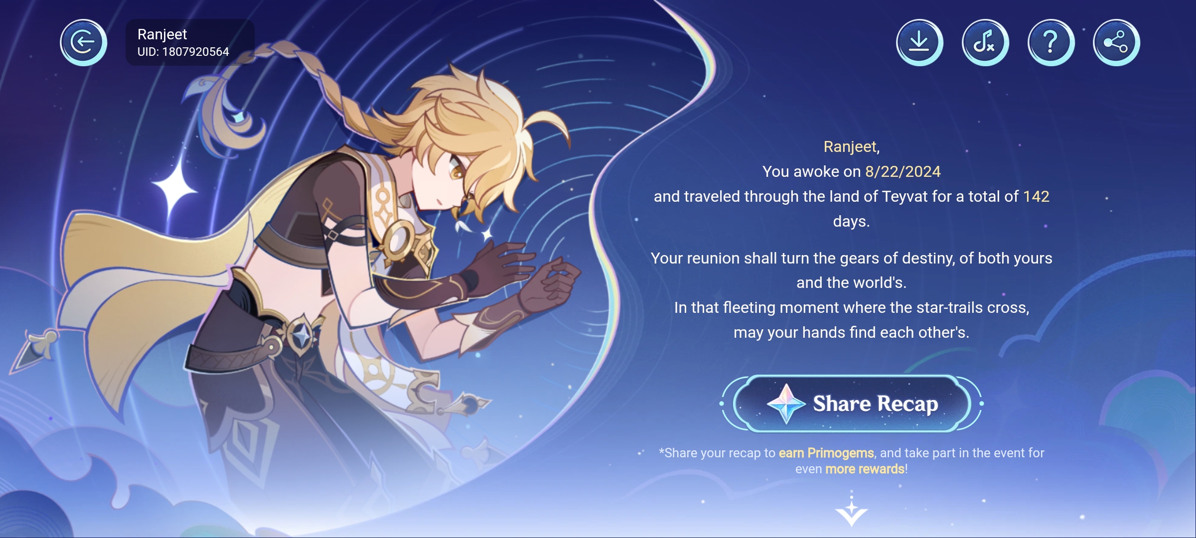 join with my code please Genshin Impact | HoYoLAB