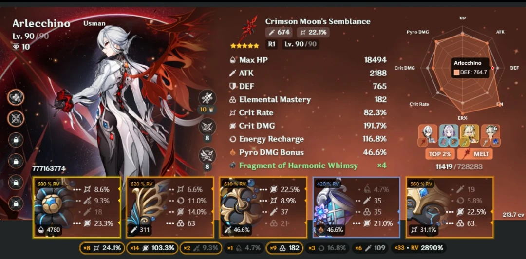 I login in Akasha for the first time ever and i am surprised Genshin ...