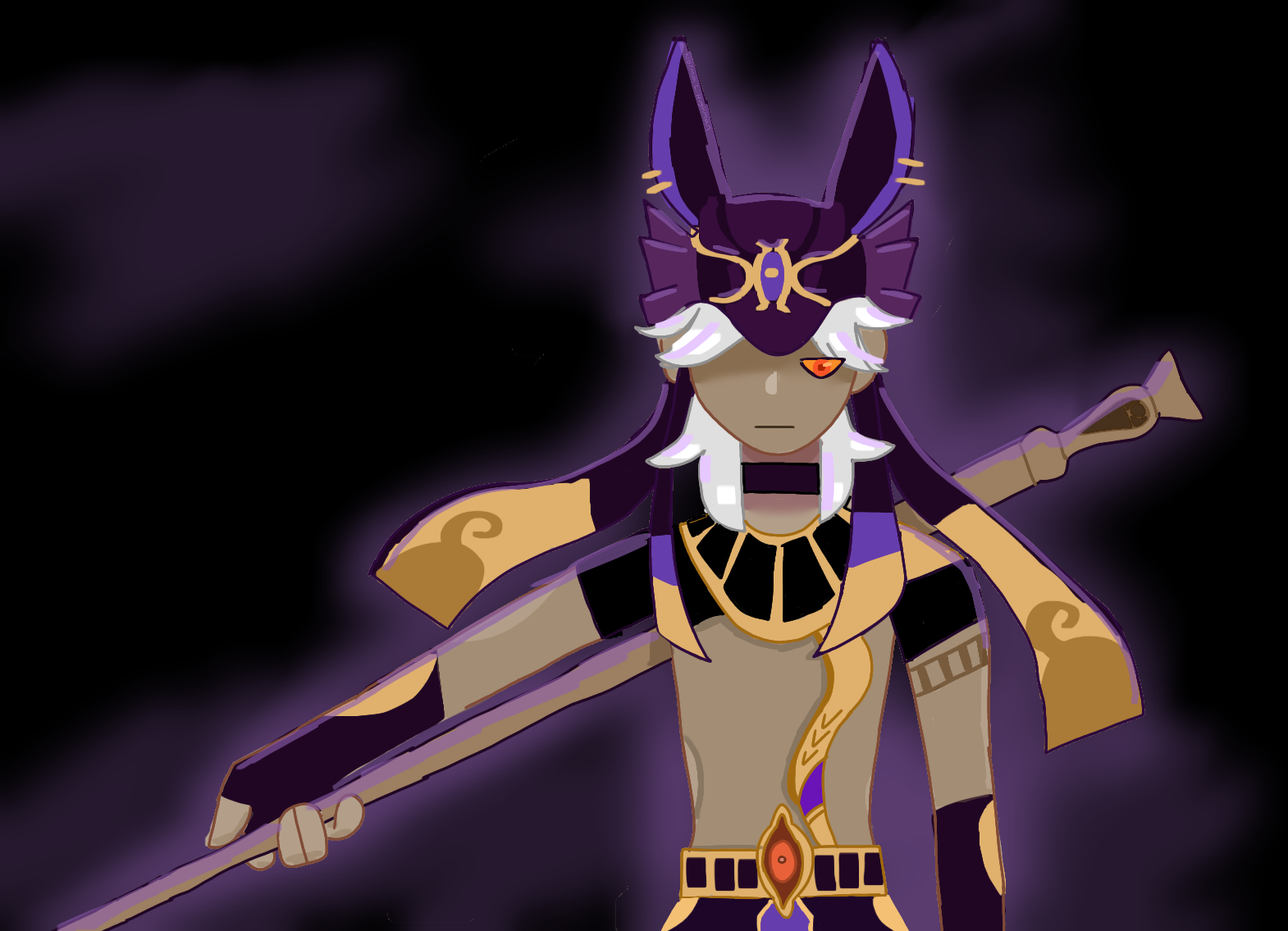 Cyno fanart Genshin Impact | HoYoLAB