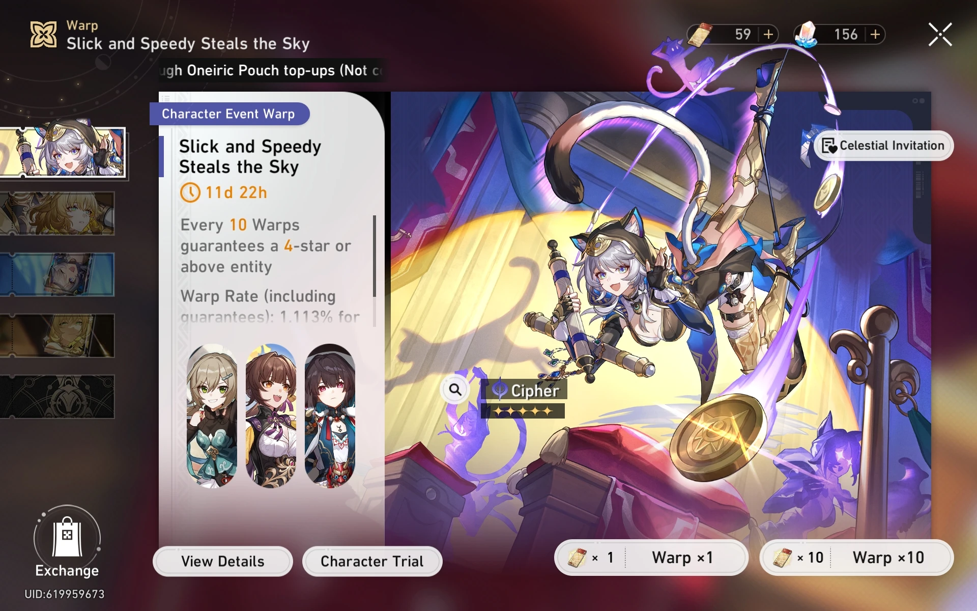 I've been farming for Phainon for a while, im guaranteed to get him ...