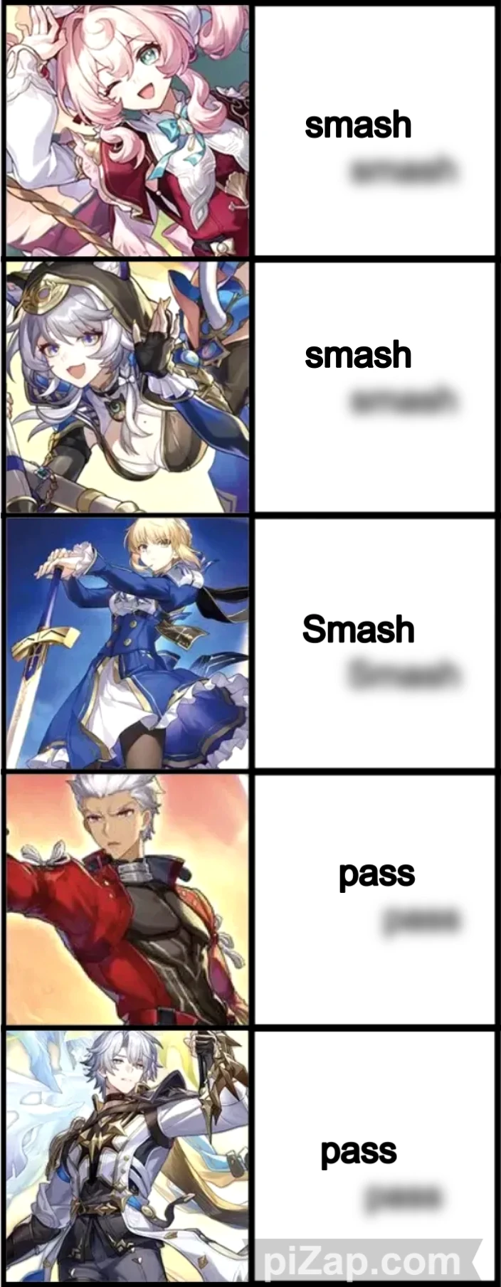 Smash or pass 3.6 Honkai: Star Rail | HoYoLAB