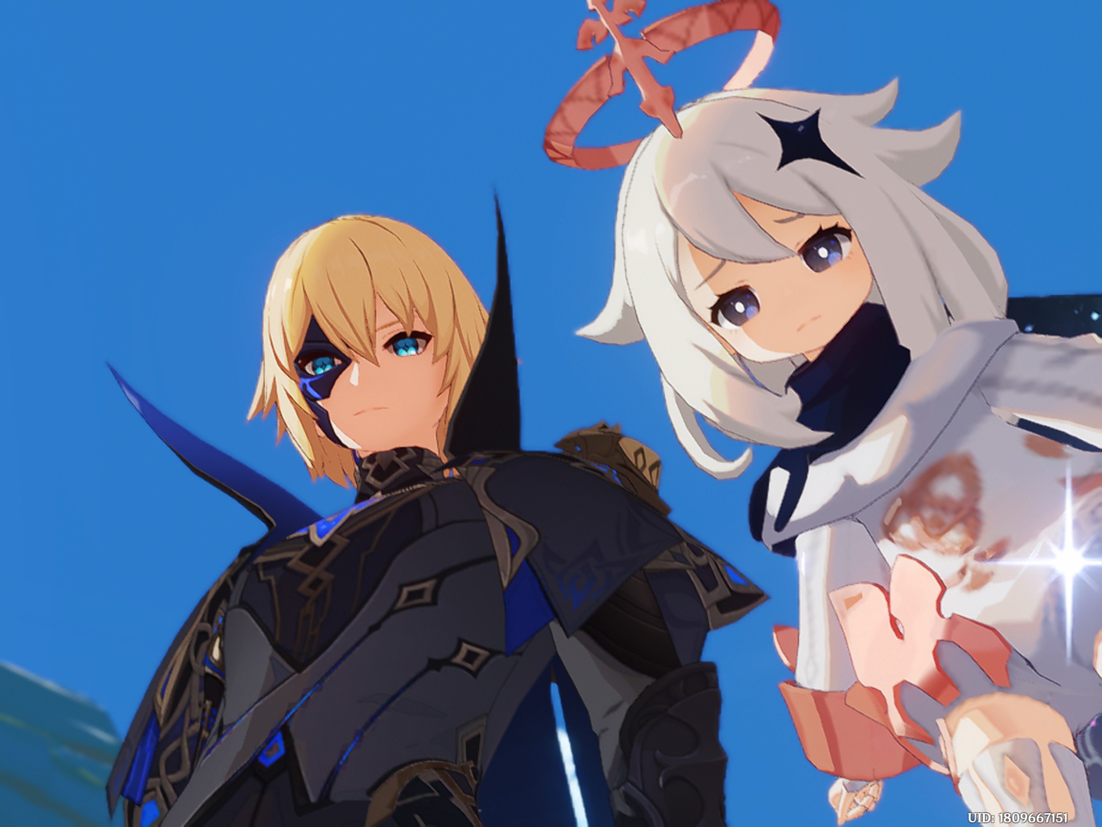 Lumine wakes up from Aether’s memory and hugs Paimon Genshin Impact | HoYoLAB