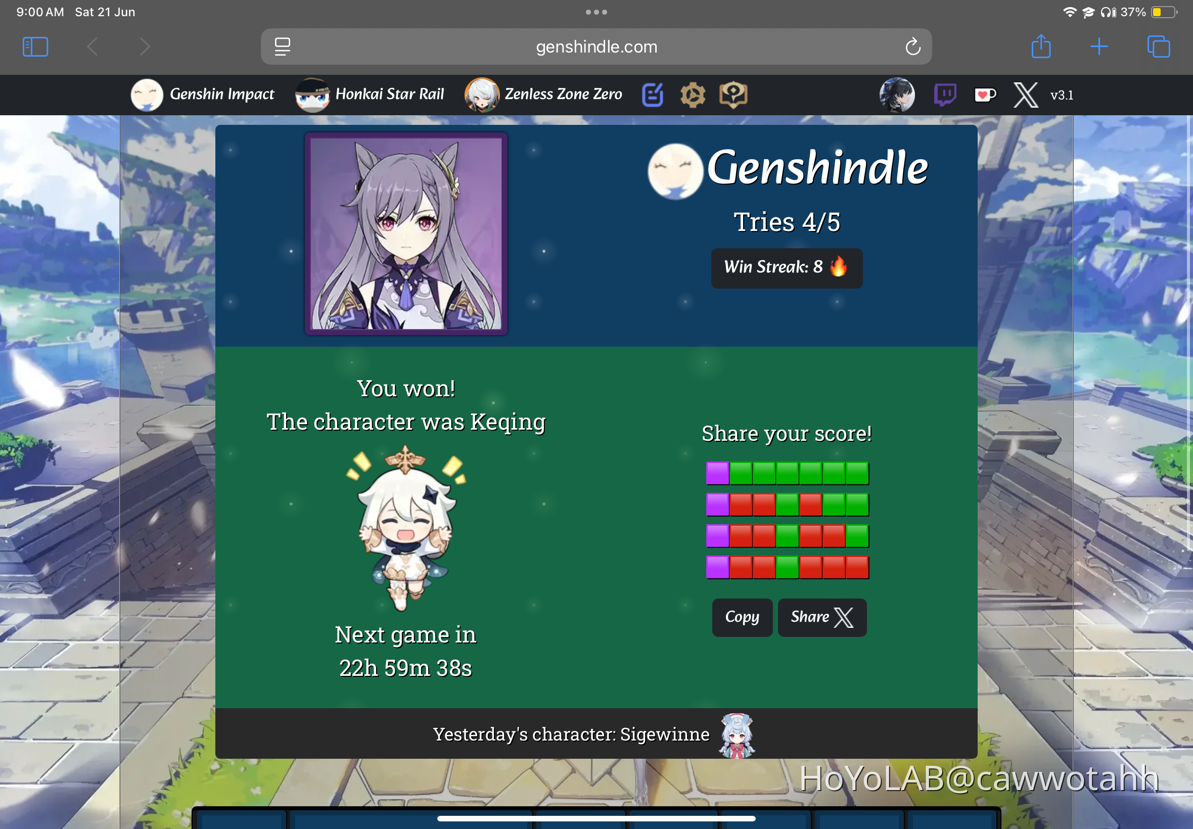 21-6-25 genshindle Genshin Impact | HoYoLAB