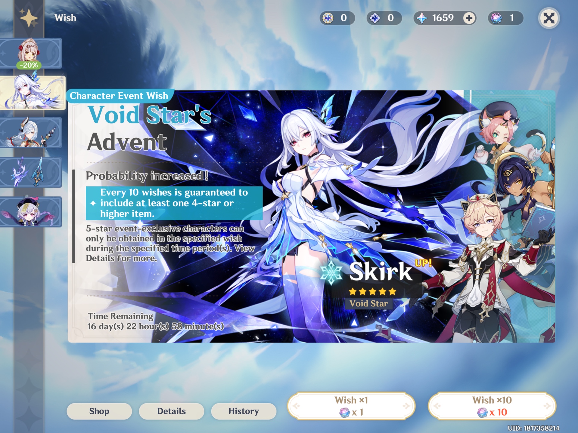 Saving for Skirk, day 2! Genshin Impact | HoYoLAB