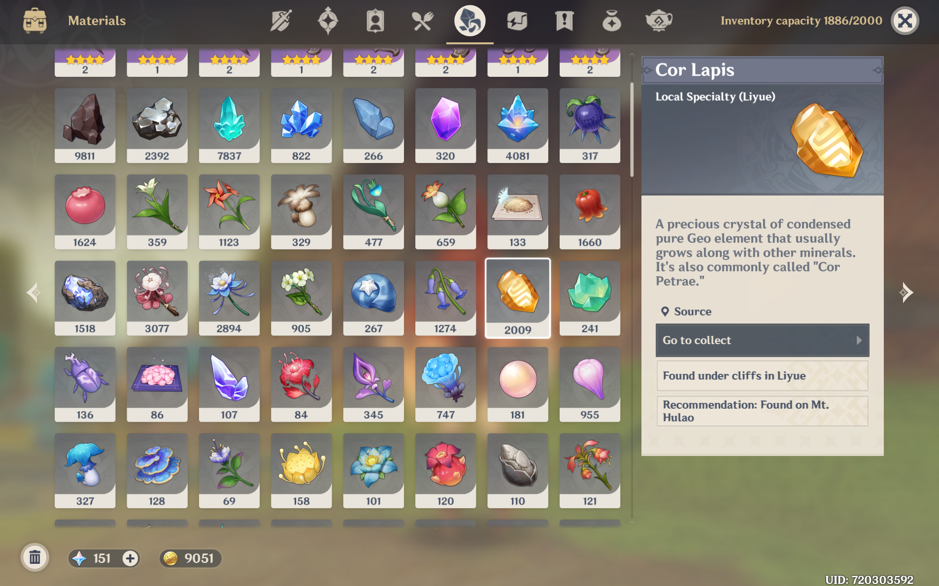 [Day 4] Collecting x9999 Cor Lapis for Keqing - 2009 / 9999 Genshin ...