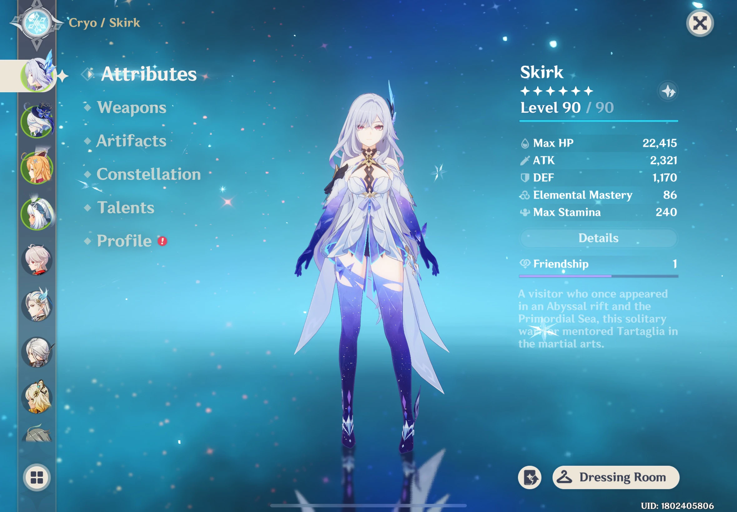 Skirk build🤾🏿‍♂️ Genshin Impact | HoYoLAB