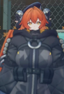 Orpheus with oversized parka. Zenless Zone Zero | HoYoLAB