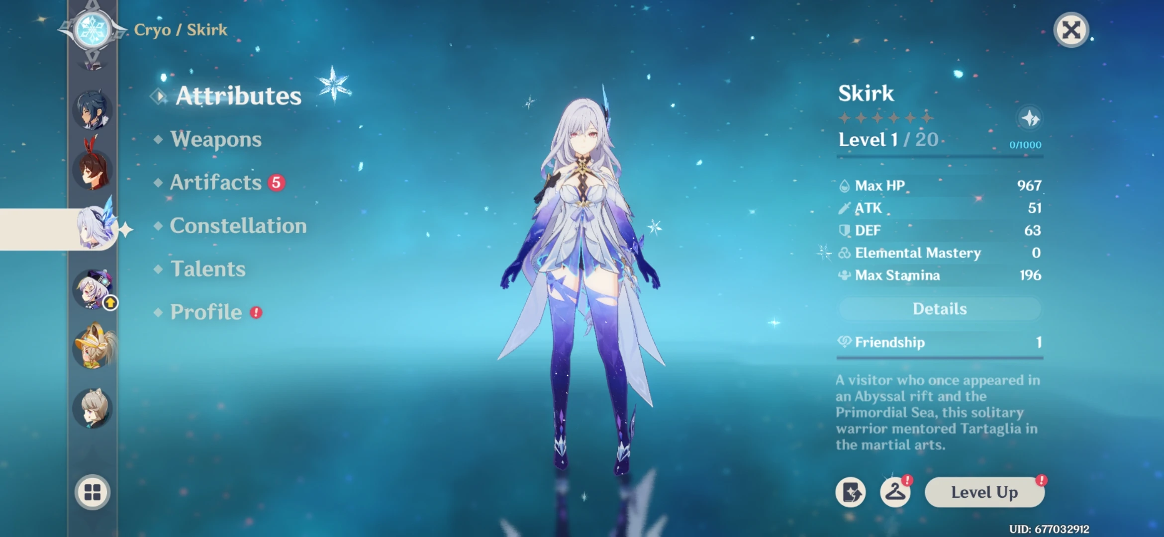 SKIRK CAME HOME Genshin Impact | HoYoLAB