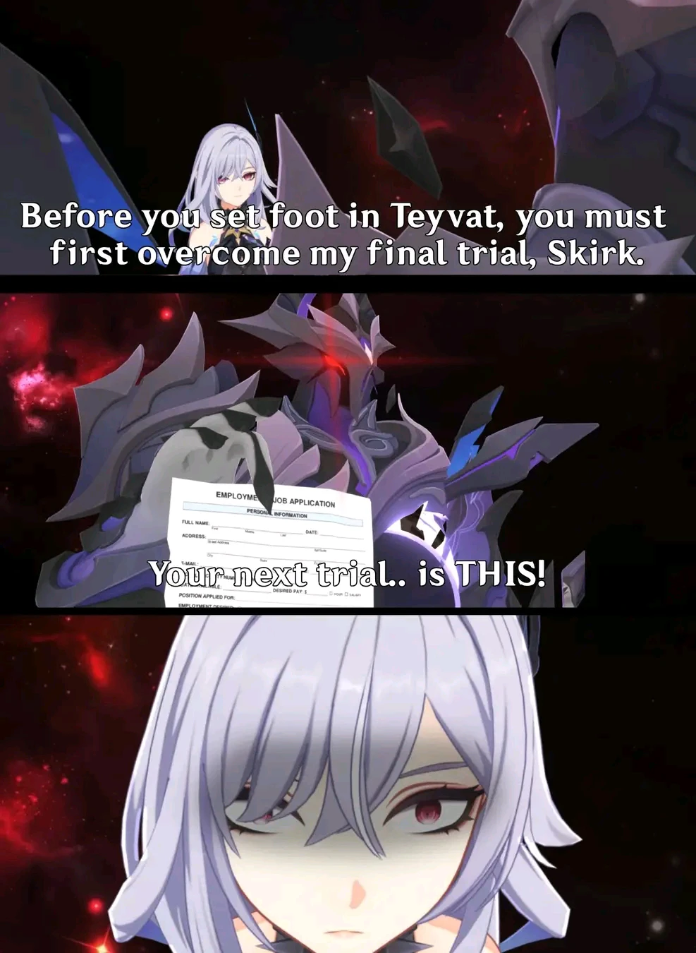 Evil and Intimidating Paper Genshin Impact | HoYoLAB