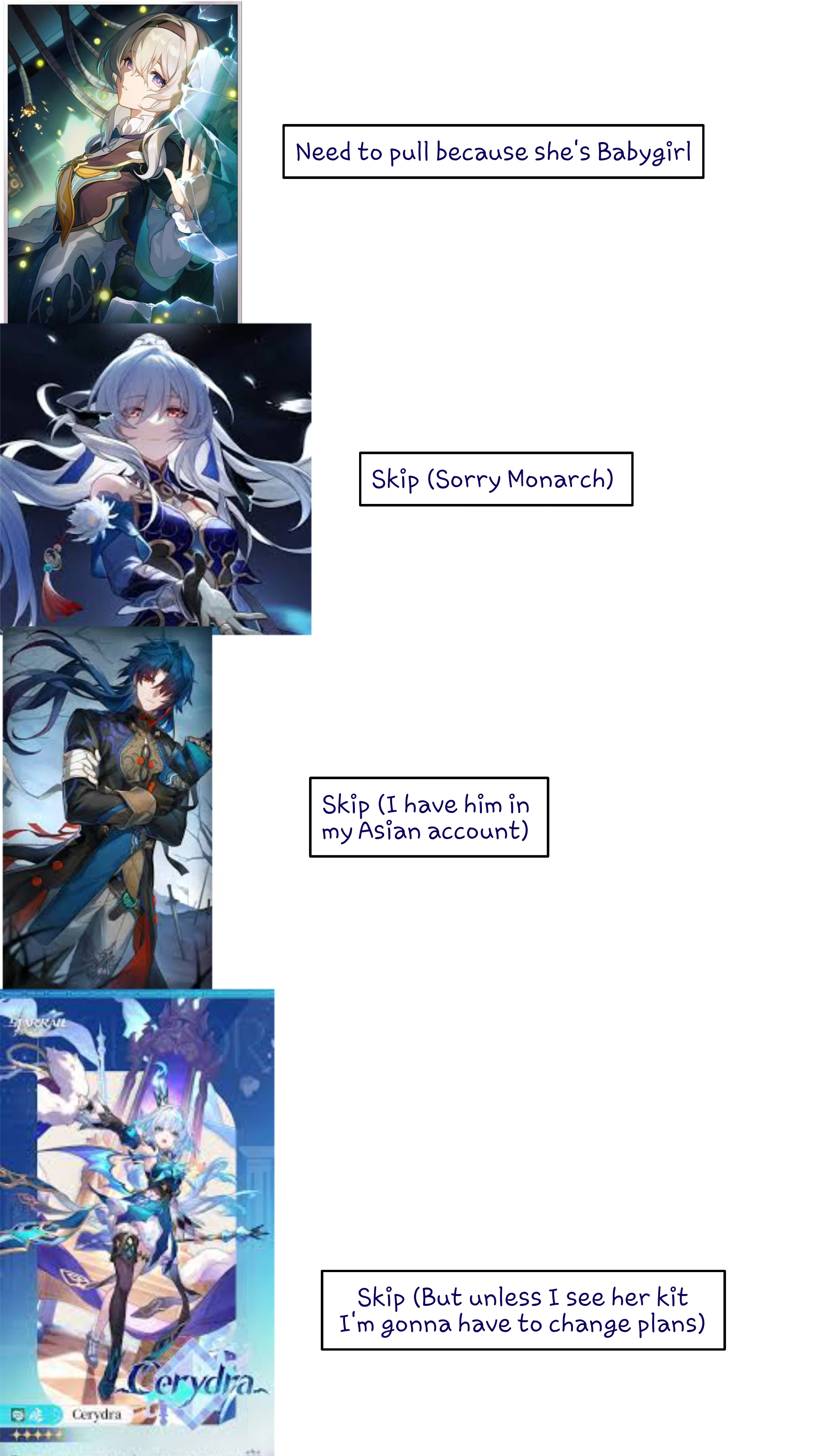 HSR Pull Plans Honkai: Star Rail | HoYoLAB