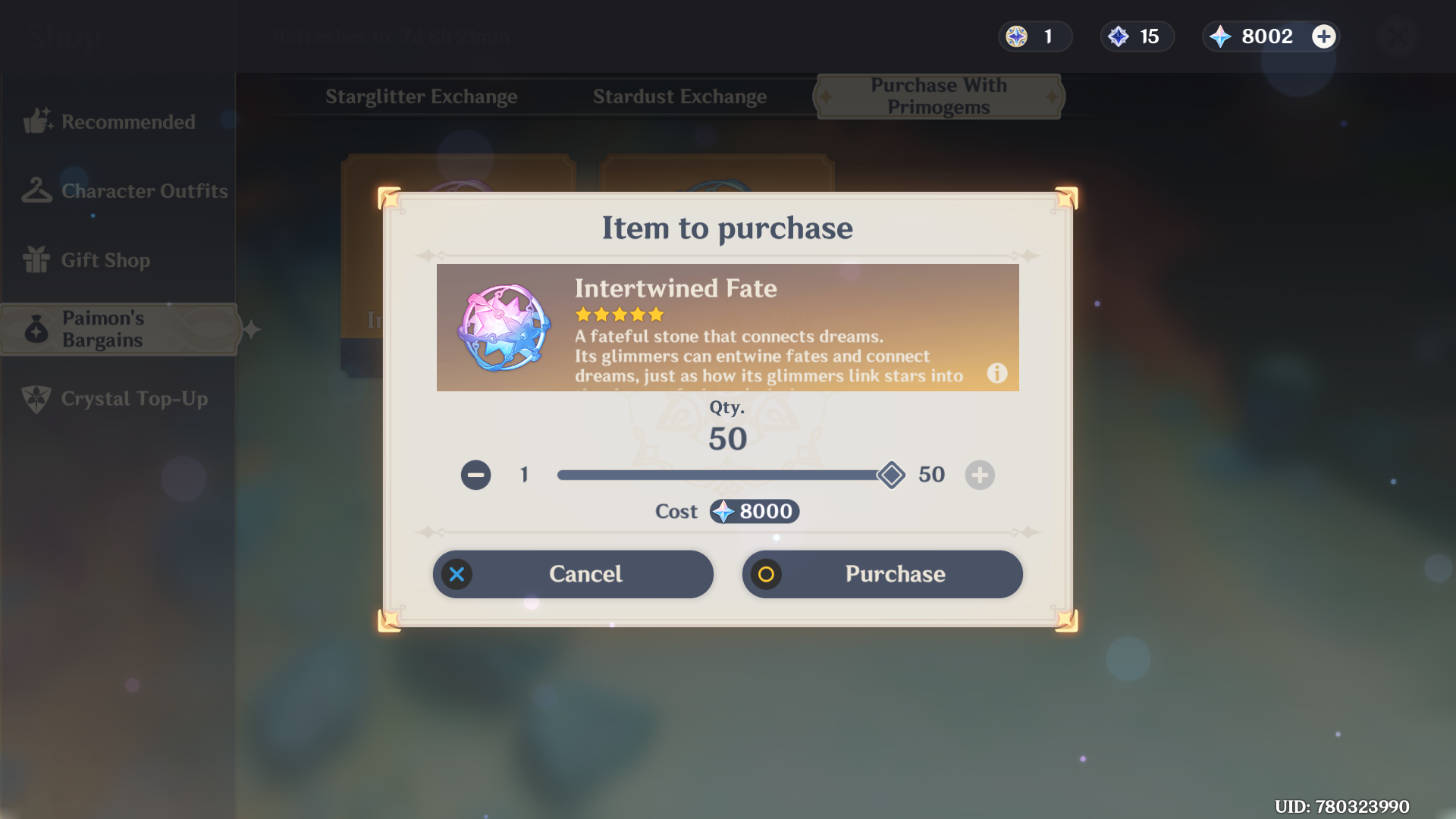 Day 23 of saving till my bday (most like for dottore or sumeru ...