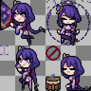 Raiden Cursor Set [WIP] Genshin Impact | HoYoLAB