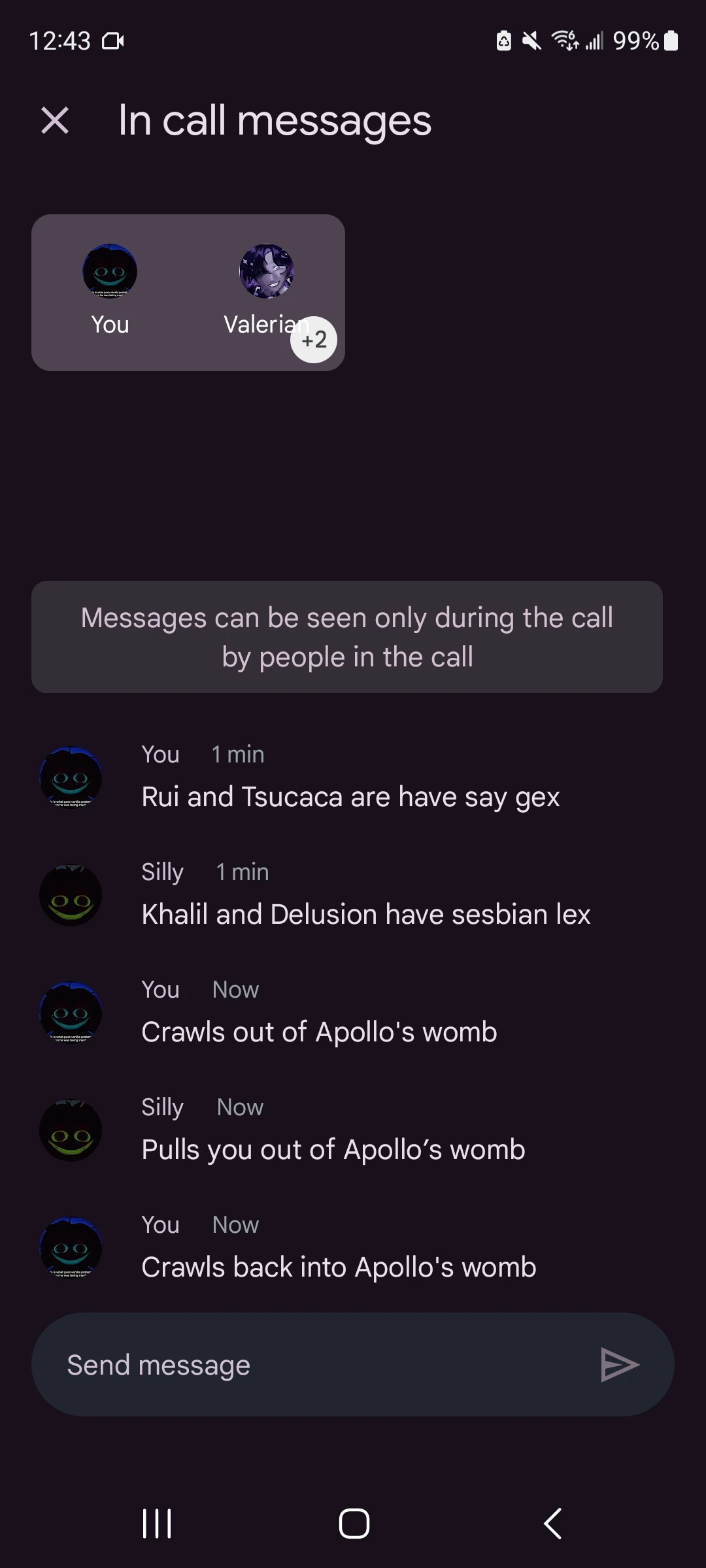 leaks Google meet messages | HoYoLAB