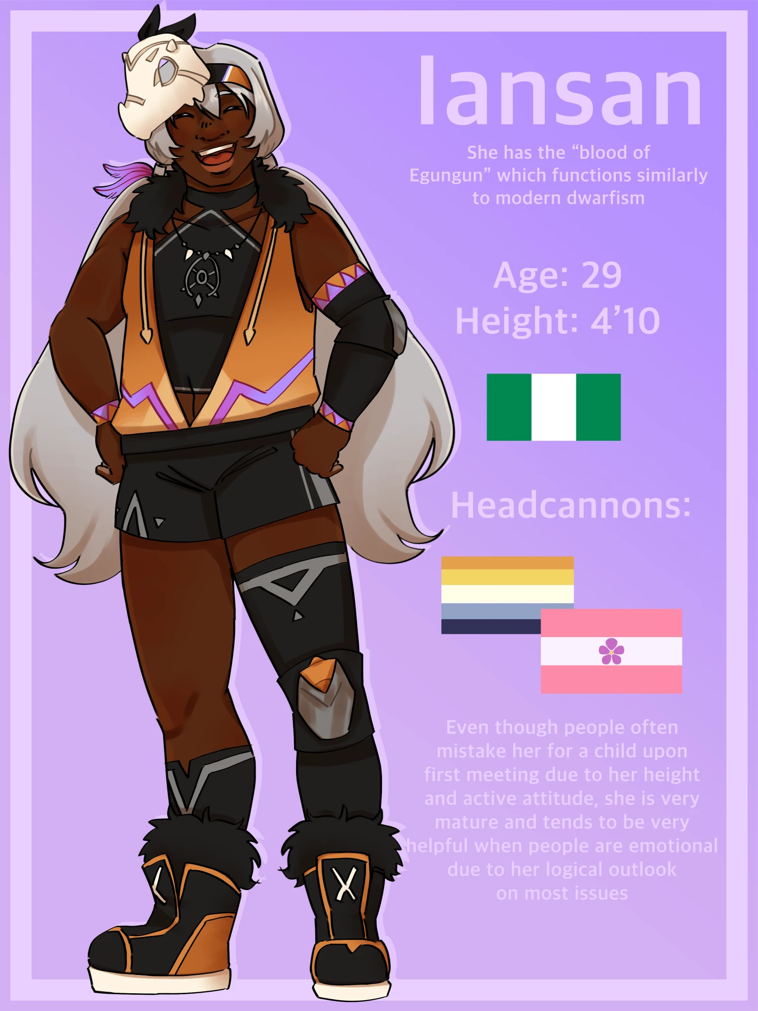 Iansan redesign + headcannons (read desc) Genshin Impact | HoYoLAB