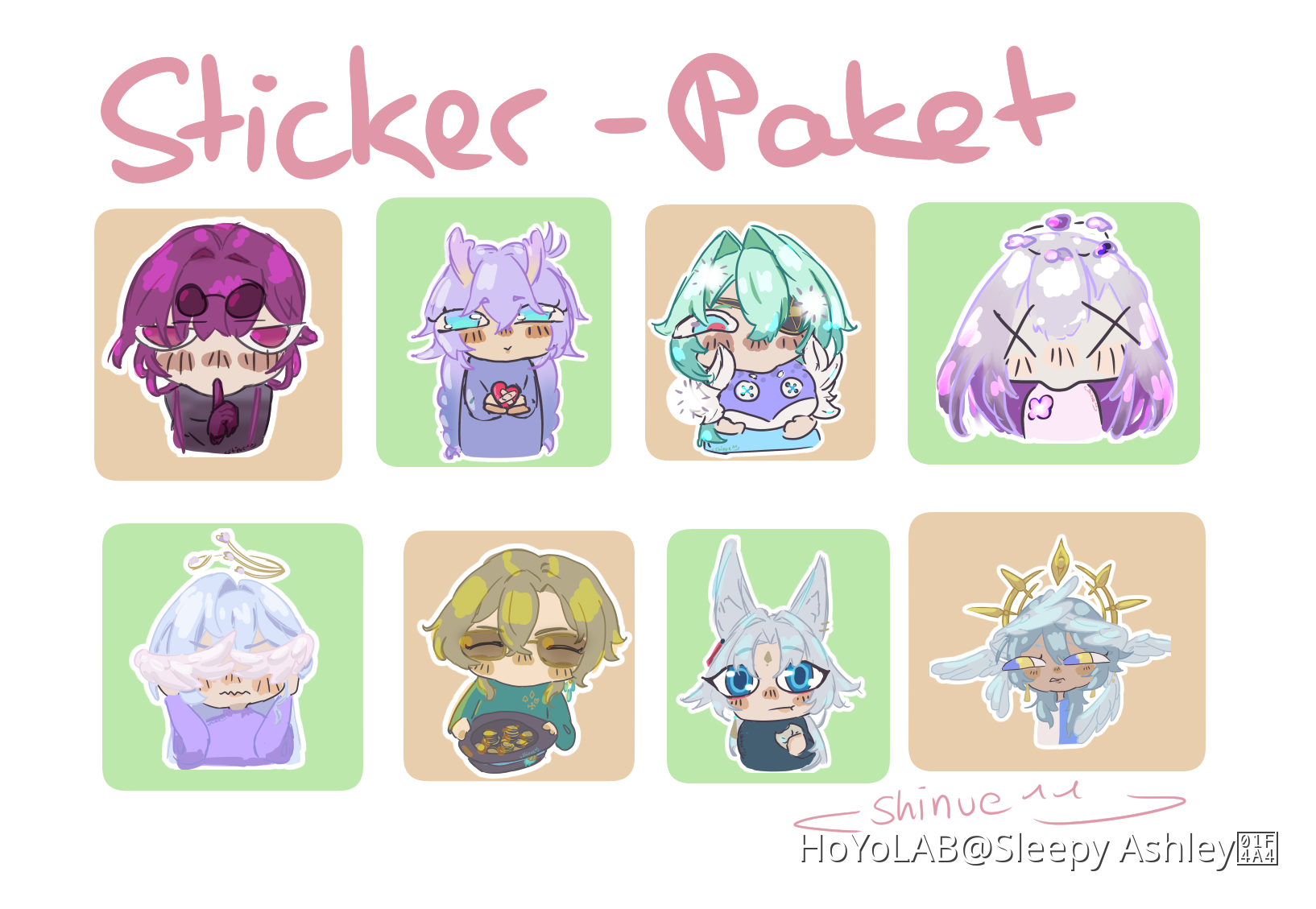 Sticker Paket^^ Honkai: Star Rail | HoYoLAB
