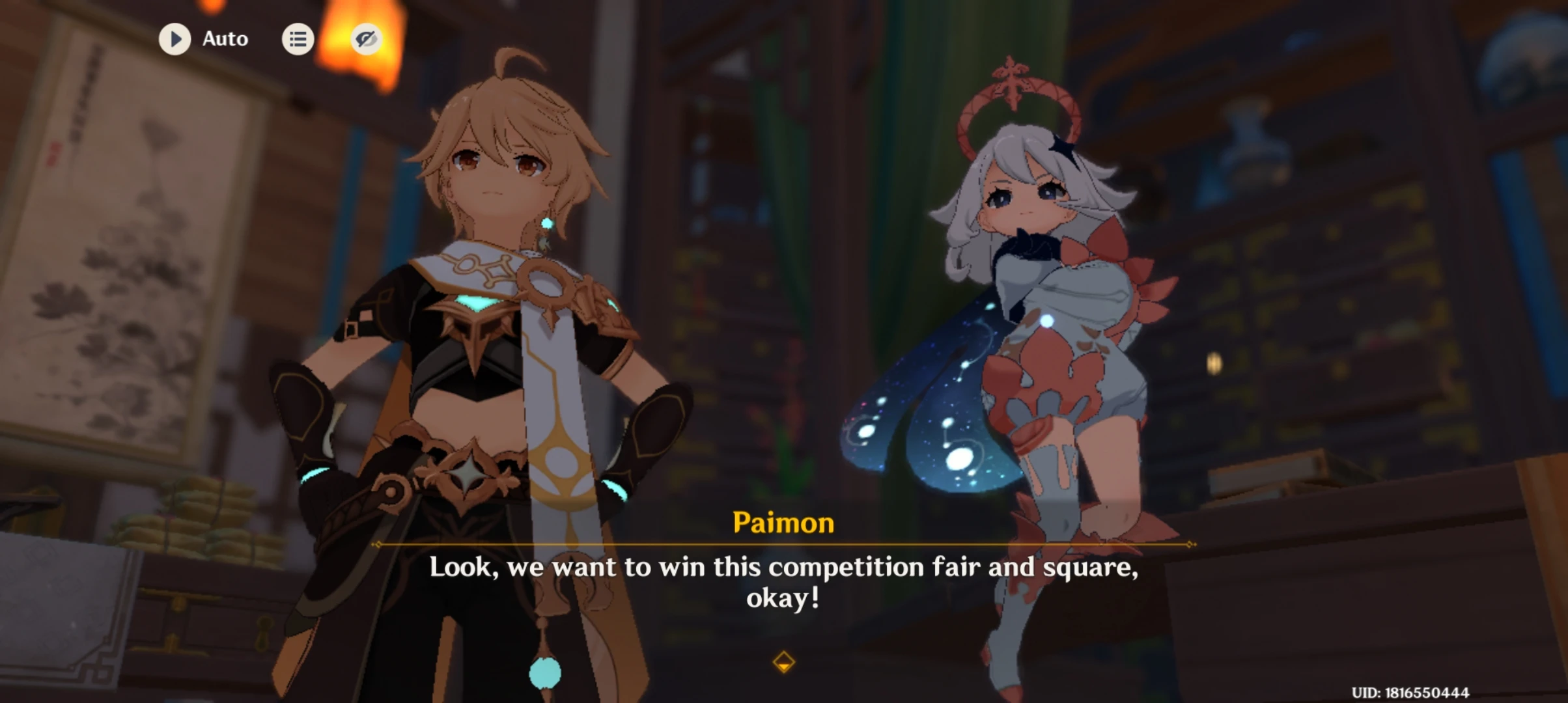 Aether and paimon Genshin Impact | HoYoLAB