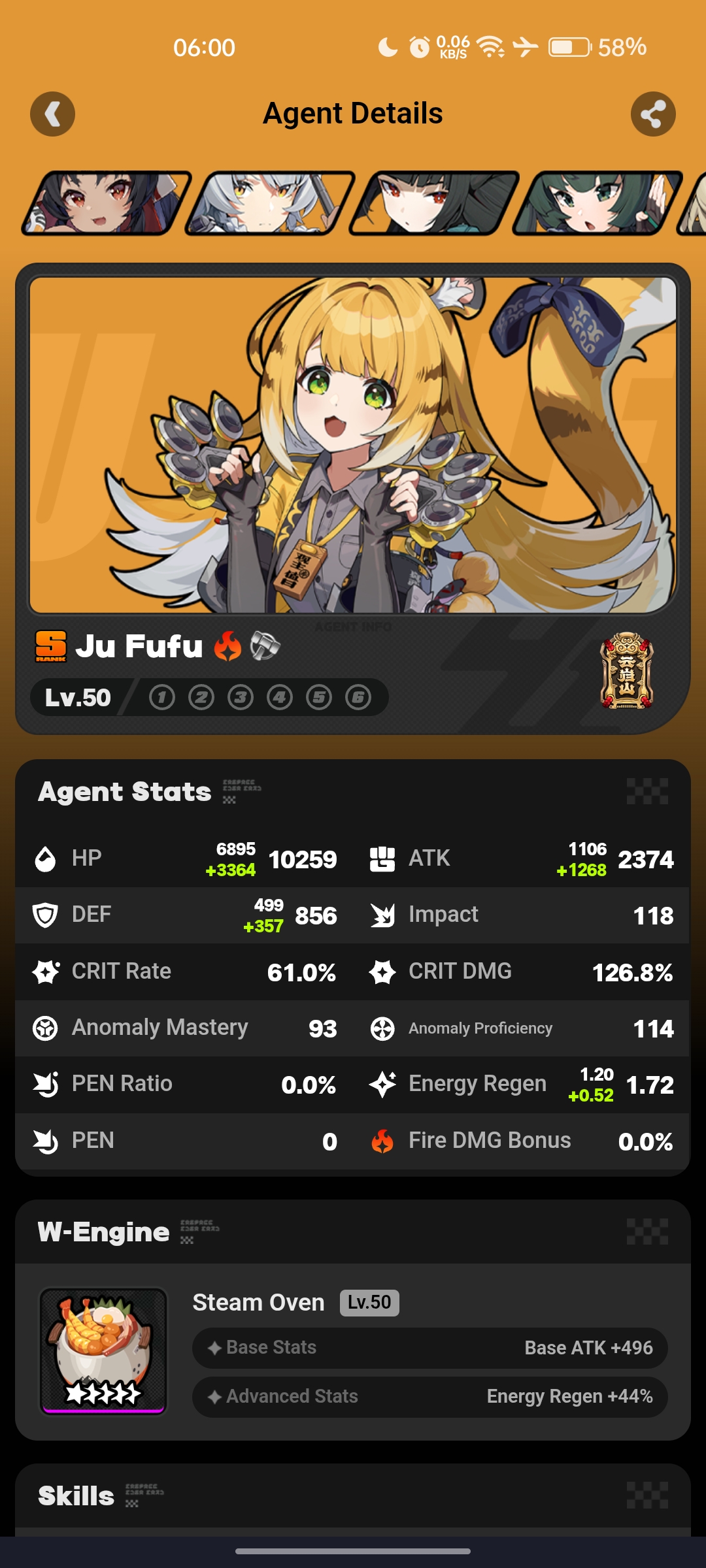 I got Ju Fufu guaranteed. Zenless Zone Zero | HoYoLAB