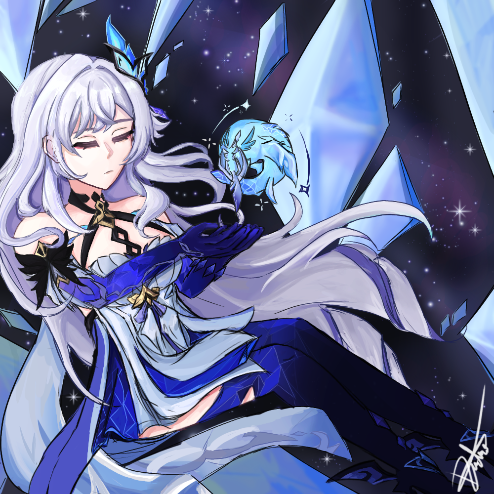 Skirk fan art Genshin Impact | HoYoLAB