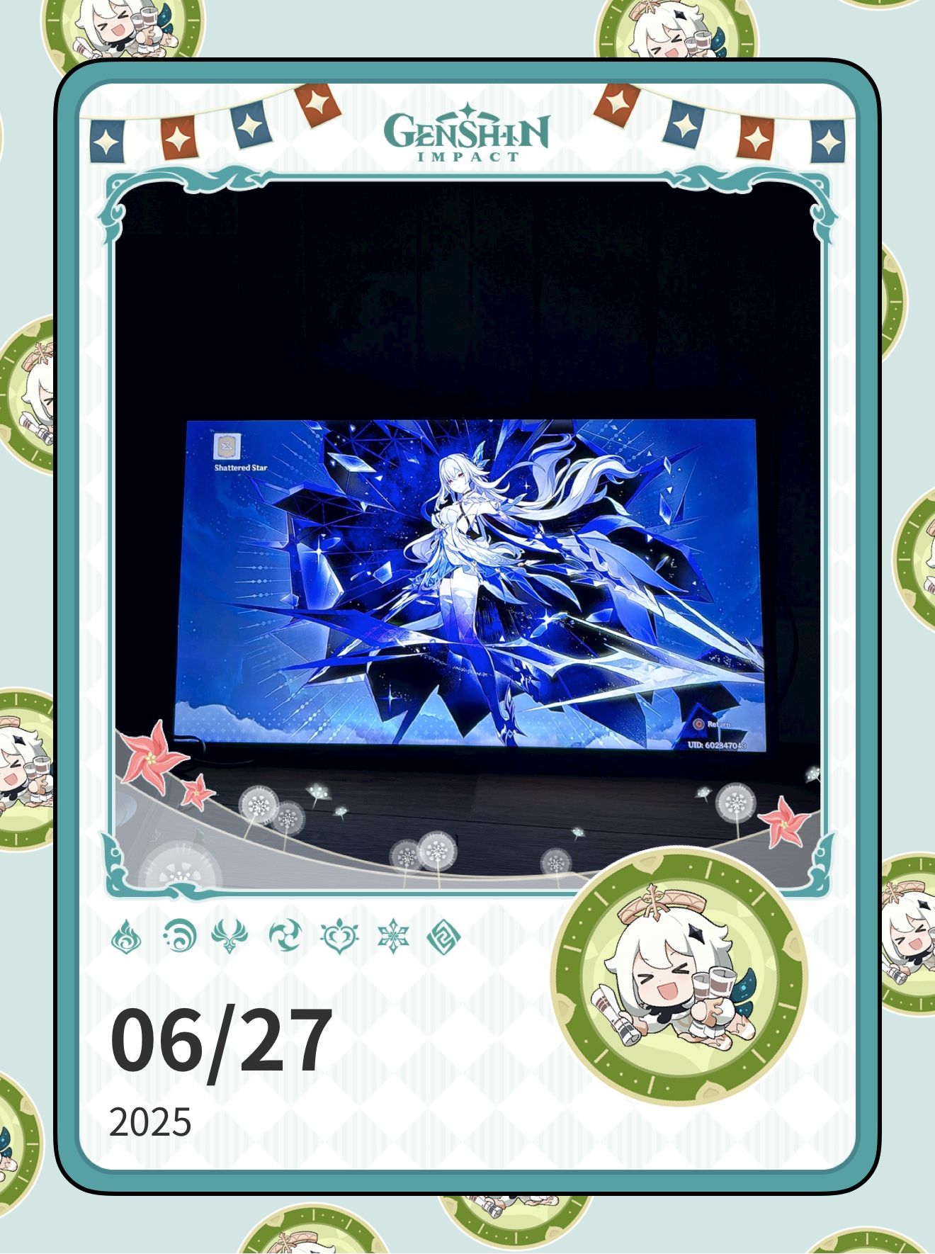 06/27 Diary - # Welcome home! Genshin Impact | HoYoLAB