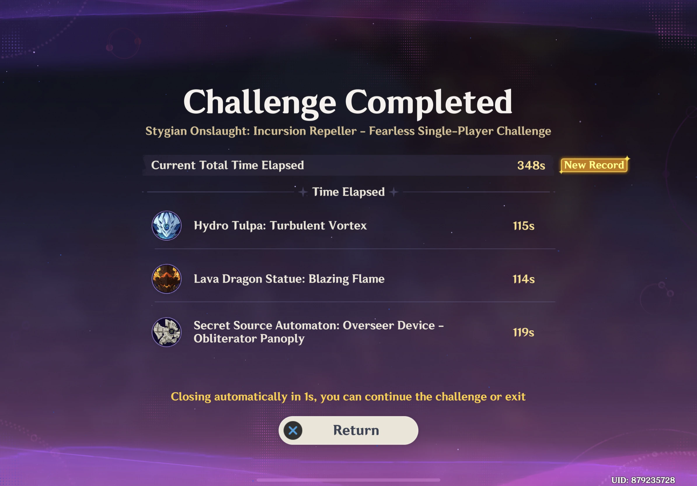 Stygian Onslaught Great News!! Fearless-level Tulpa can be defeated by ...