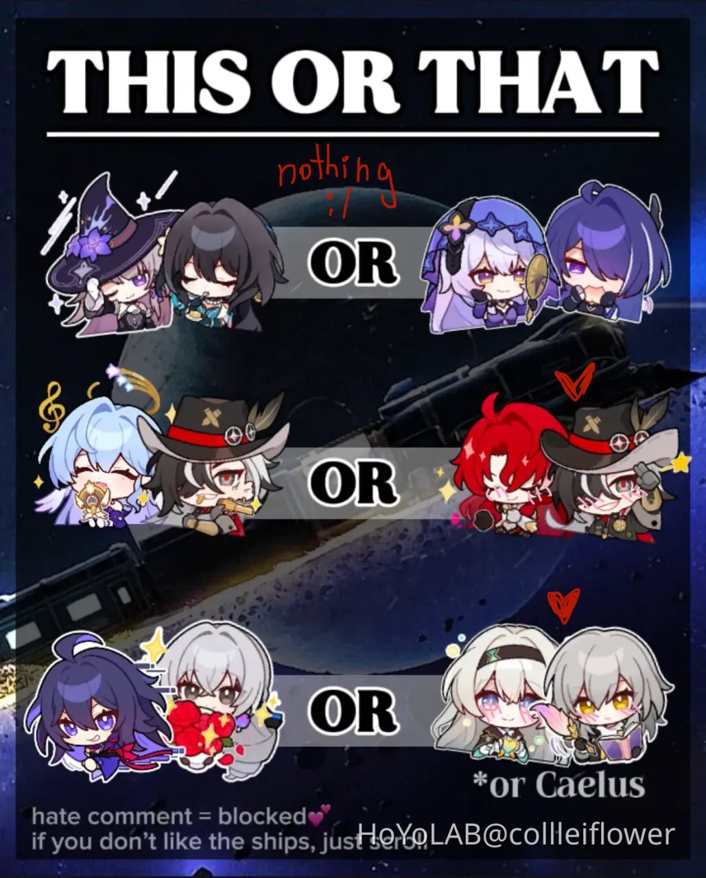 Mimimimimi This or That! Honkai: Star Rail | HoYoLAB
