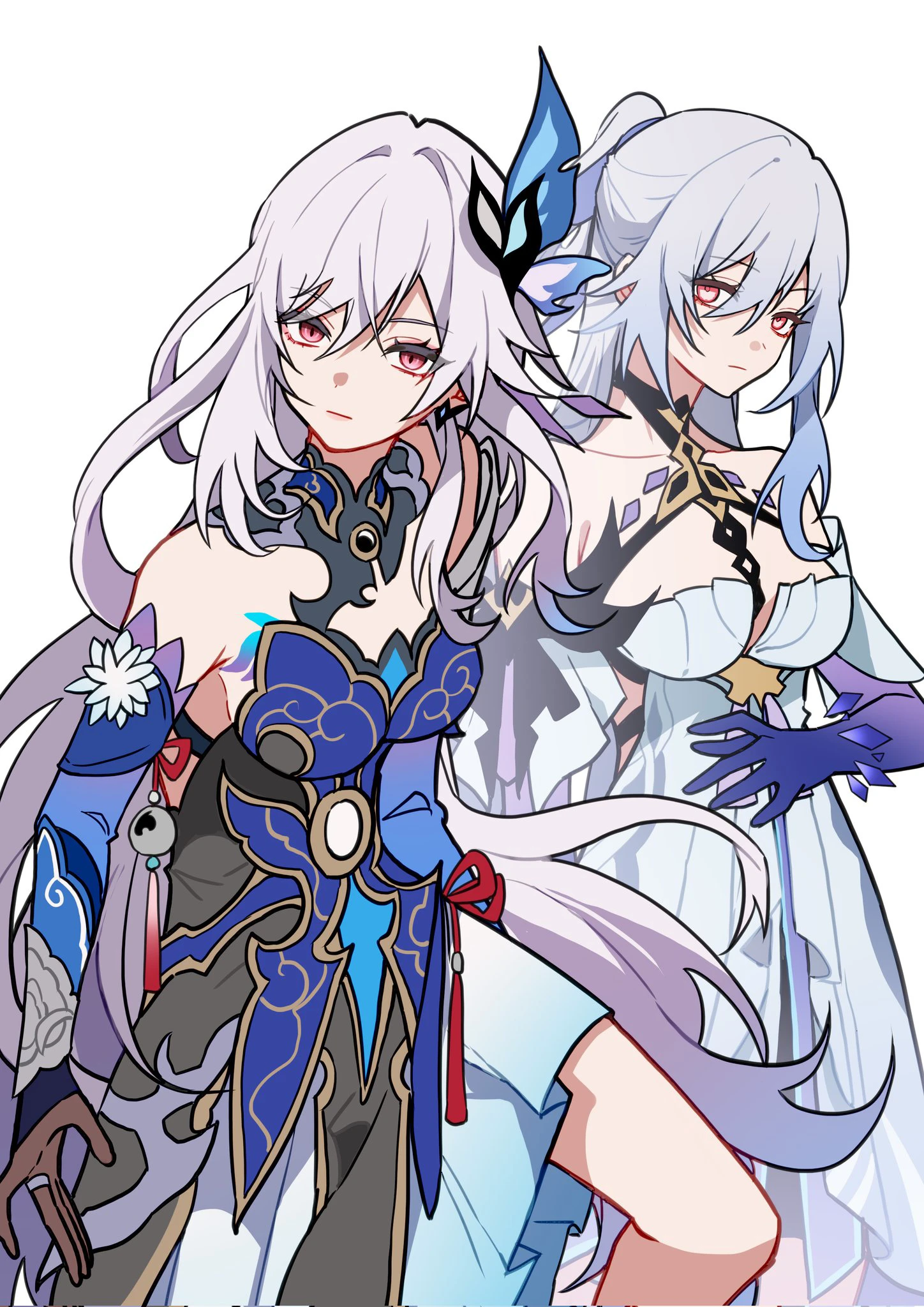 Skirk and Jingliu outfit swap! Genshin Impact | HoYoLAB