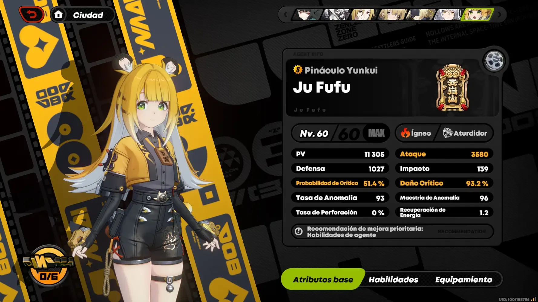 QUE TAL MI BUILD DE JU FUFU? Zenless Zone Zero | HoYoLAB