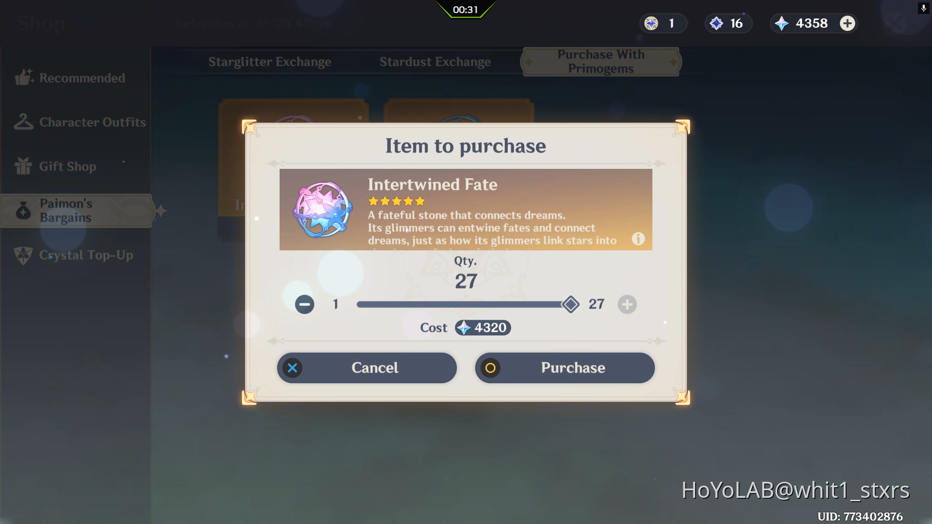 Day 5 of saving up for Furina! Genshin Impact | HoYoLAB