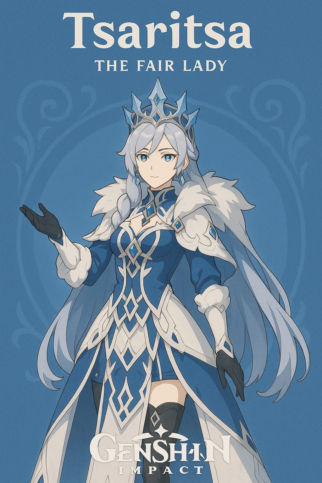 very excited for Tsaritsa ️Archon of Cryo Genshin Impact | HoYoLAB