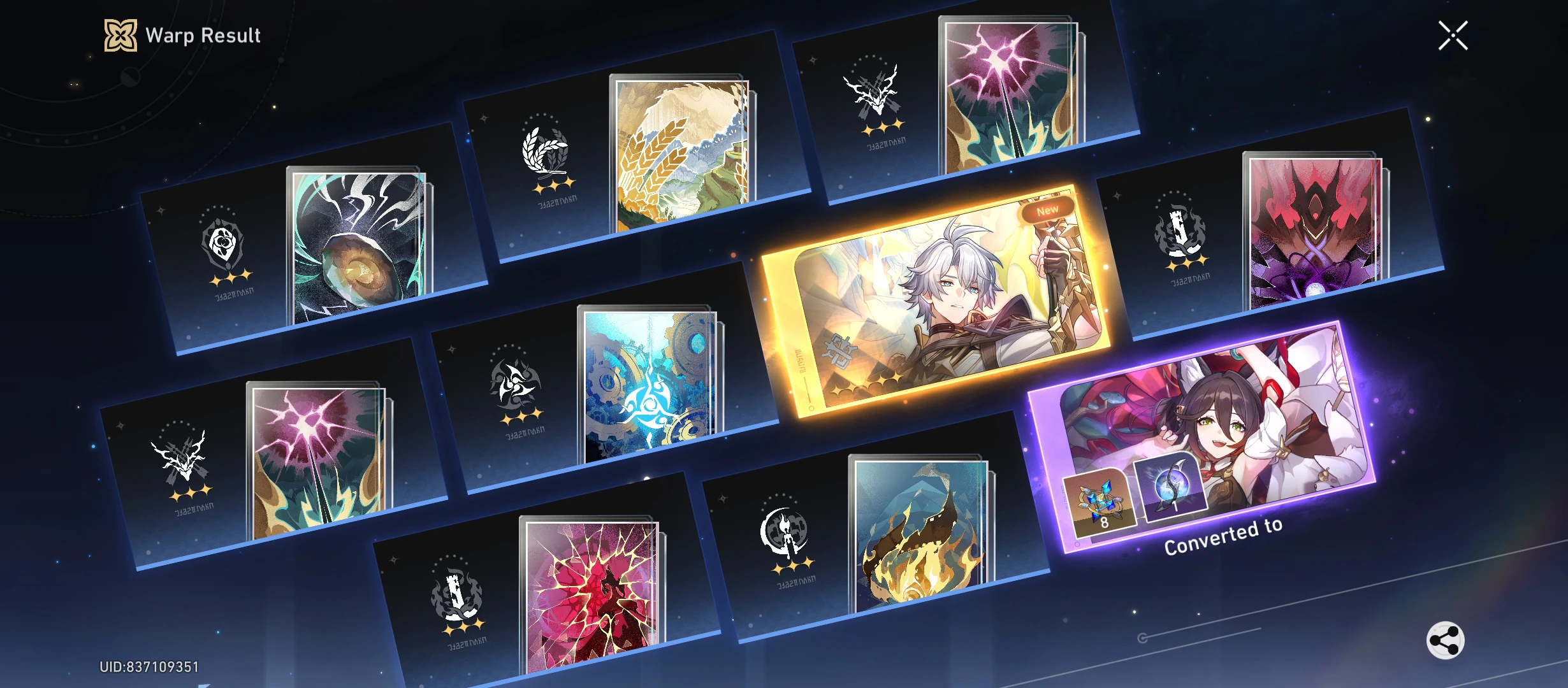 What I got from my Phainon and Sunday savings Honkai: Star Rail | HoYoLAB