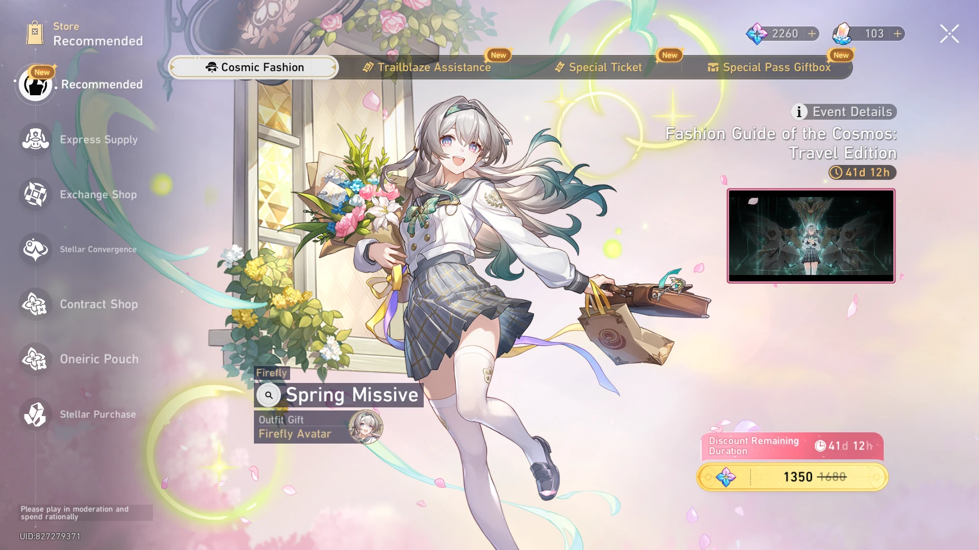 Buying the new Firefly skin! Honkai: Star Rail | HoYoLAB