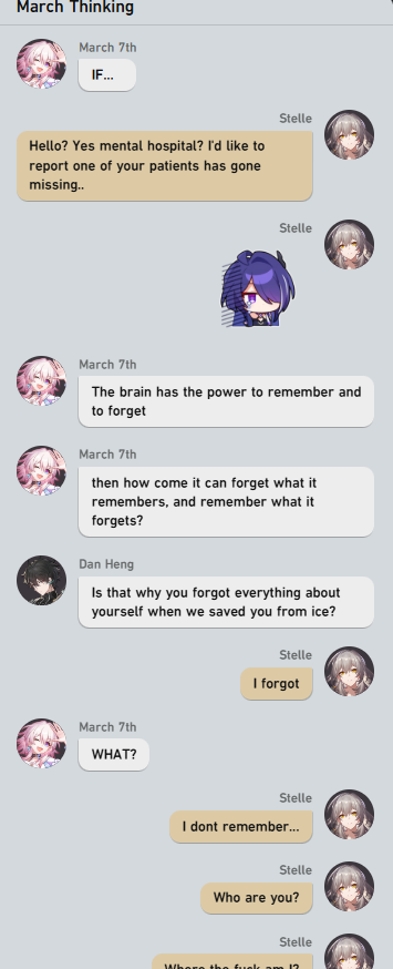 Stelle's Memories (March If part 6) Honkai: Star Rail | HoYoLAB