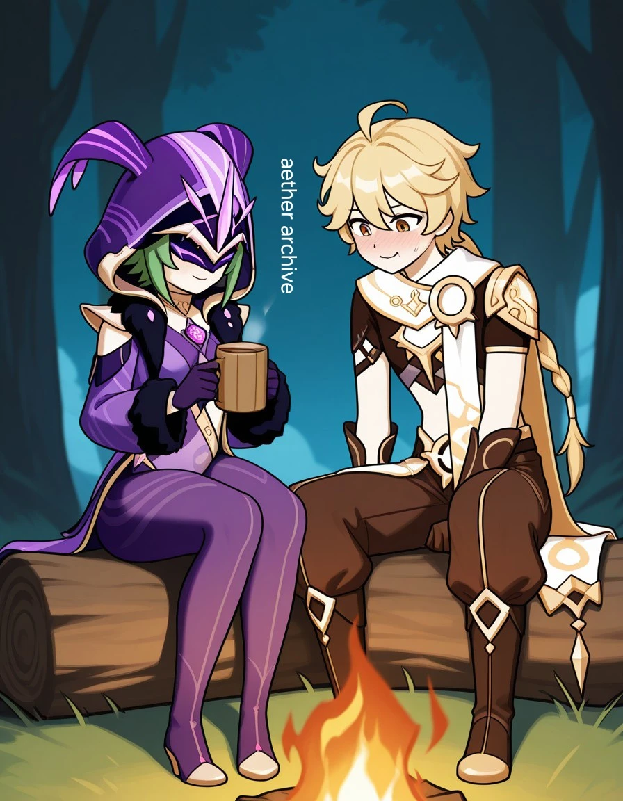 aether and his own electro cicin mage Genshin Impact | HoYoLAB