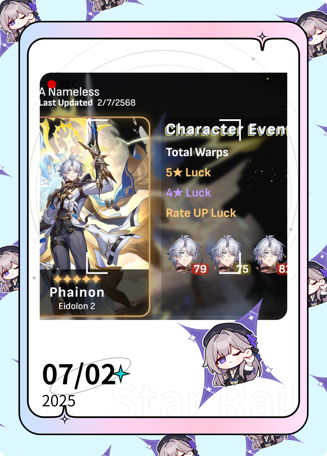 07/02 Diary -# My Character Building Diary Honkai: Star Rail | HoYoLAB