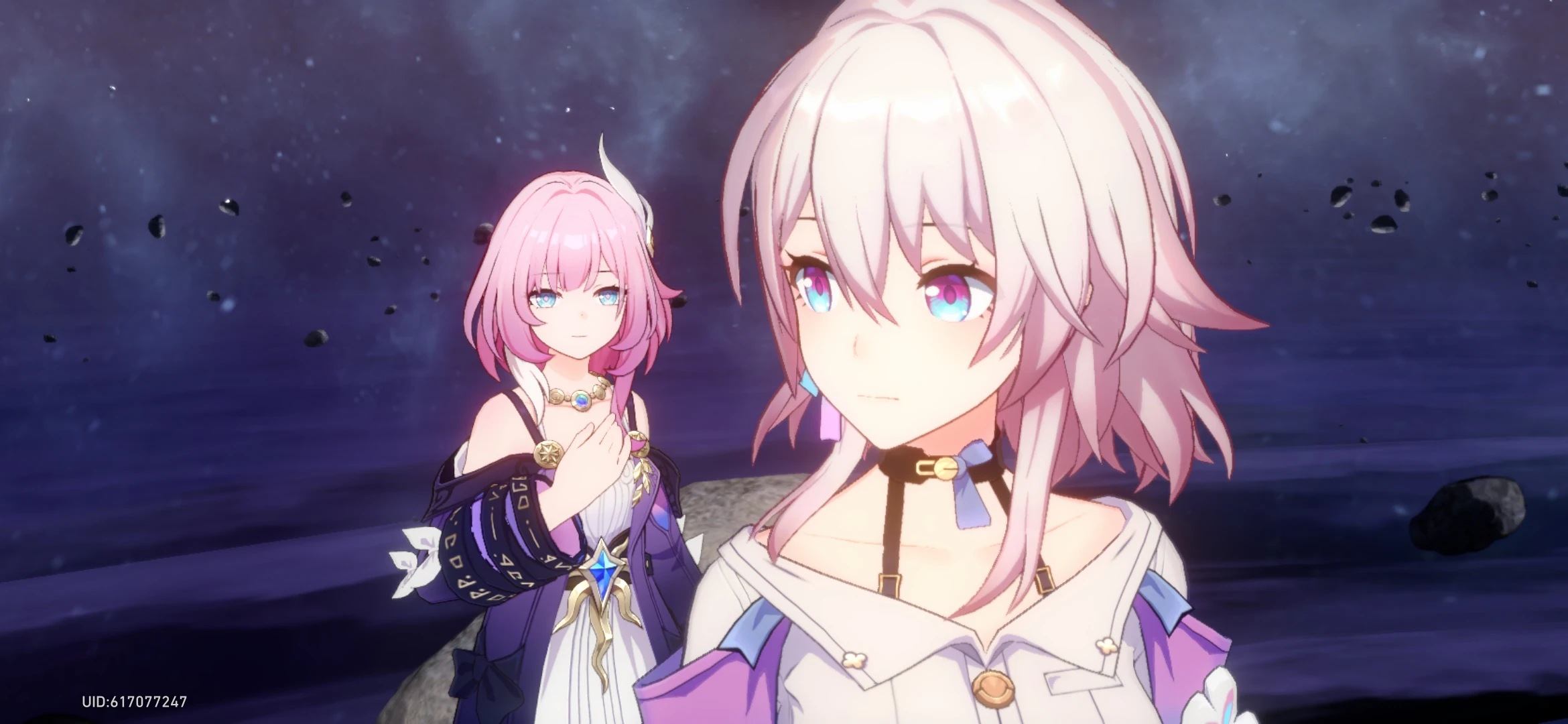 Cyrene and march 7th meet Honkai: Star Rail | HoYoLAB