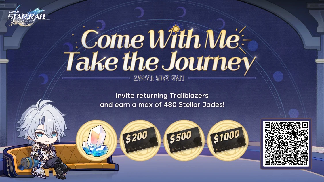 Please join my invitation code and get jades with me :) Honkai: Star ...