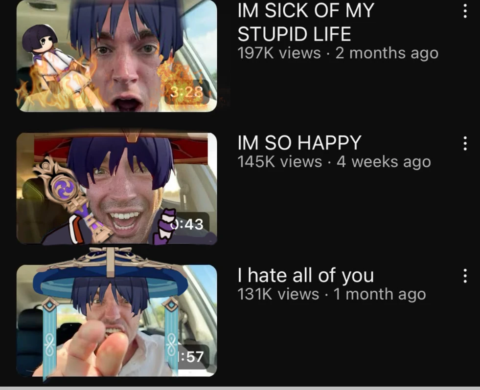 Wanderer meme Genshin Impact | HoYoLAB