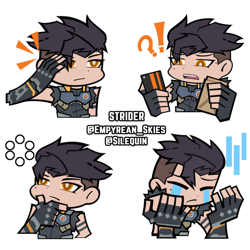 ZZZ OC Stickers: Strider from Jason Caliber Zenless Zone Zero | HoYoLAB