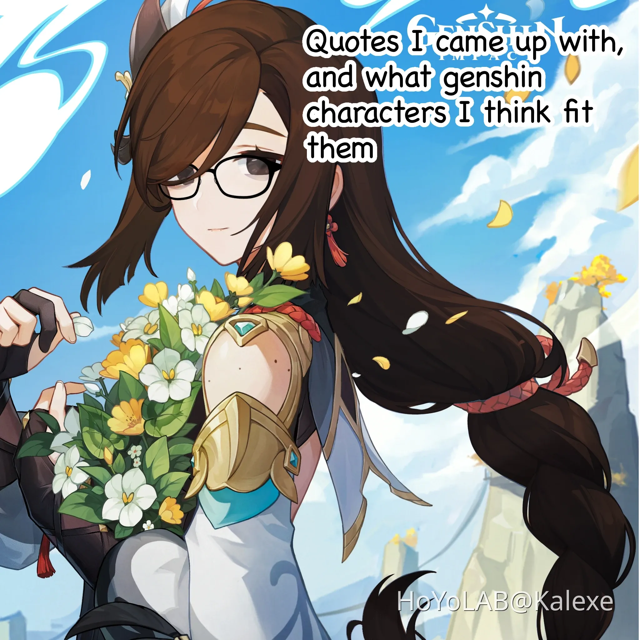 Quotes I thought fit genshin characters Genshin Impact | HoYoLAB