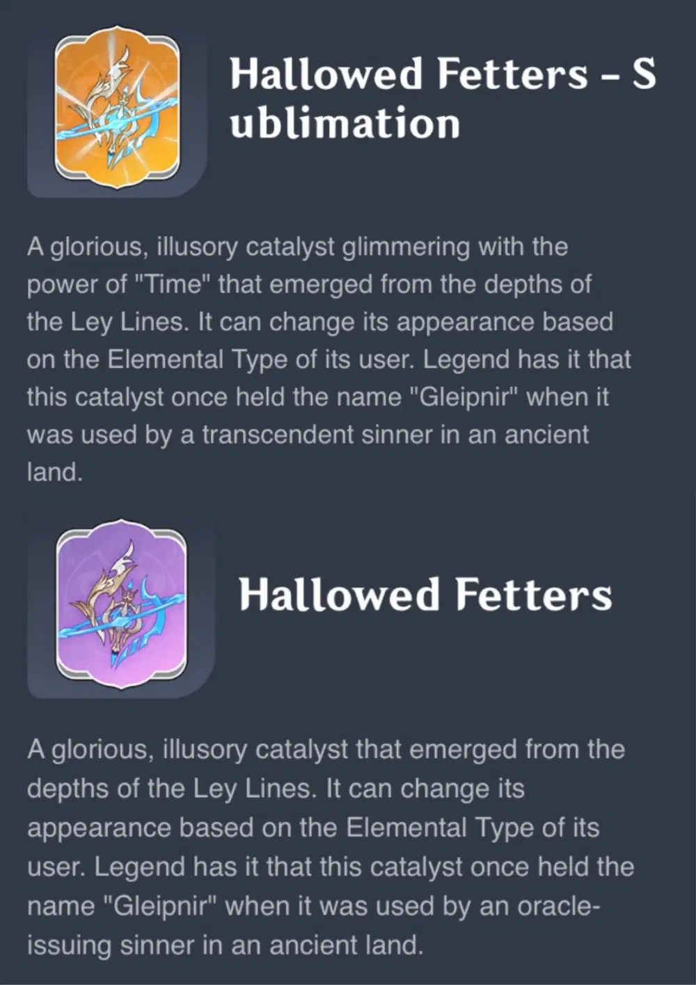 elemental power names