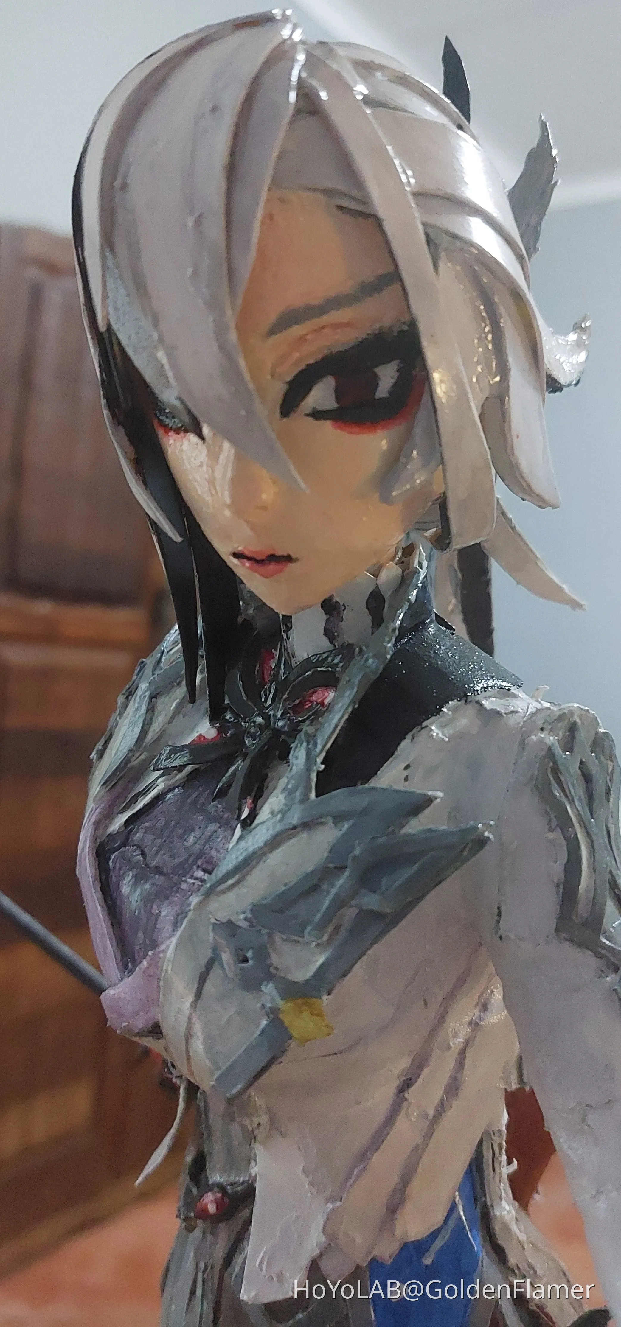 OK so I had this dumb idea 😅 I asked Ai to generate my sculpture of ...