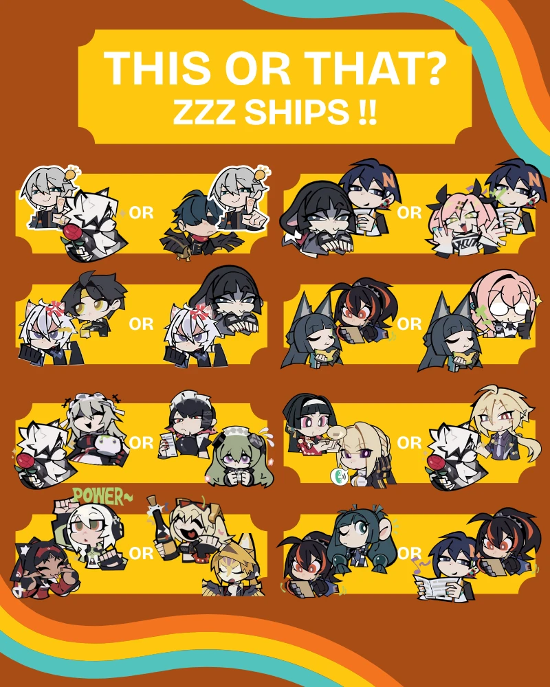 This ship or that ship? ZZZ edition! Zenless Zone Zero | HoYoLAB