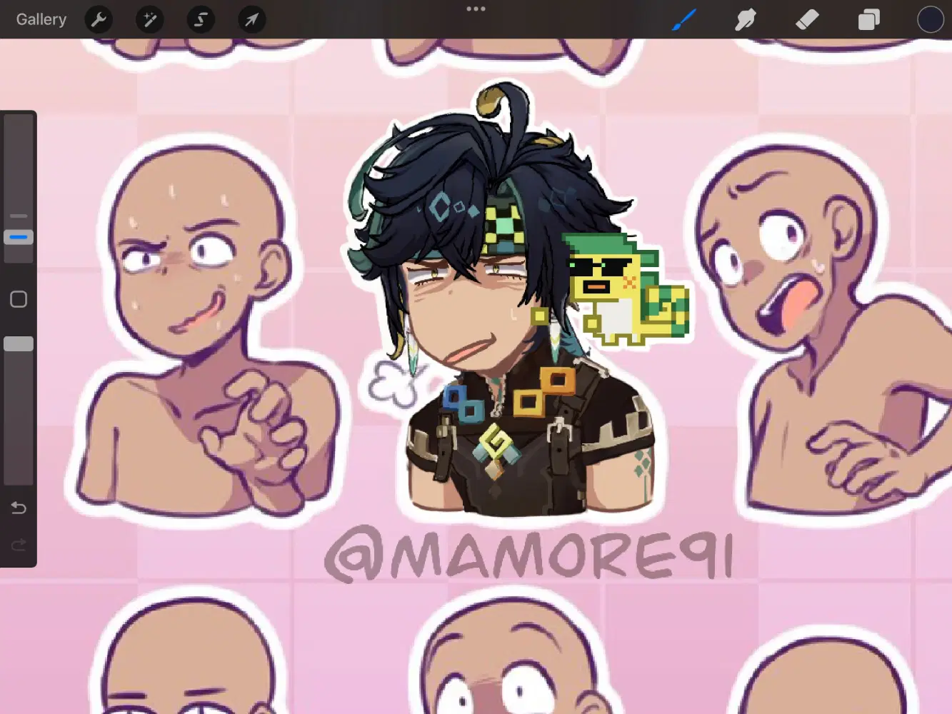 anime expressions chart