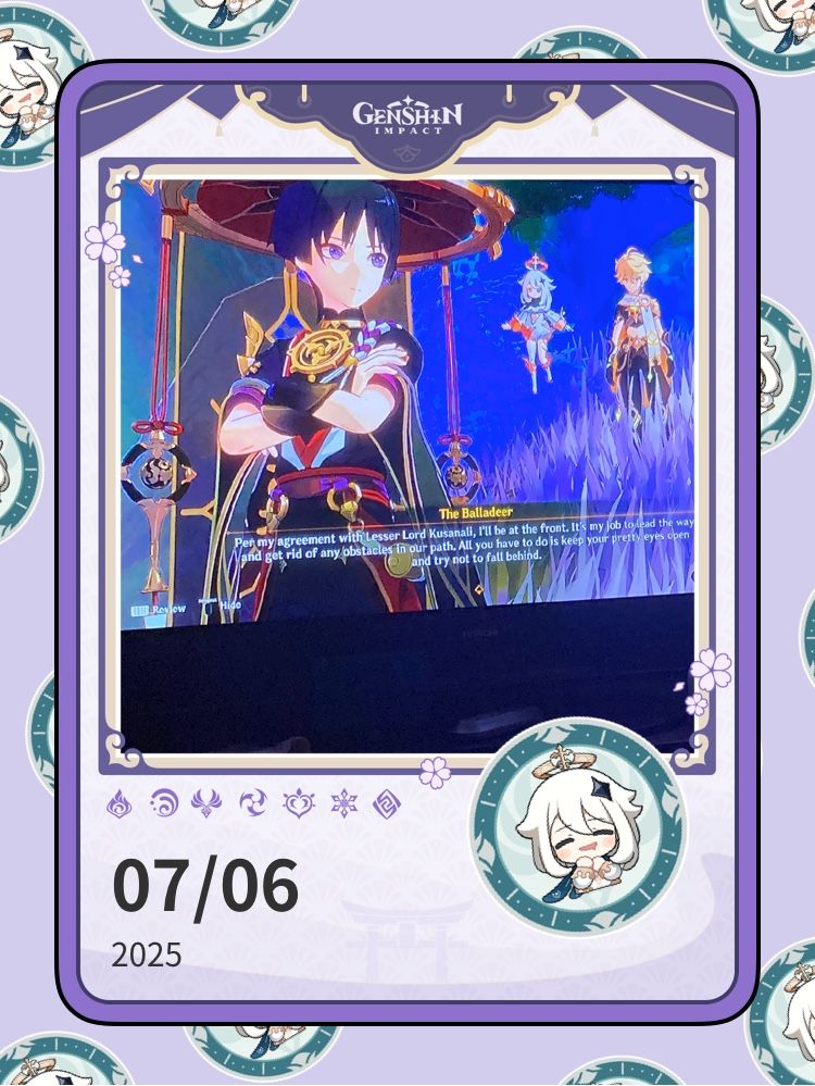 07/06 Diary - #Scaramouche Encounter Genshin Impact | HoYoLAB