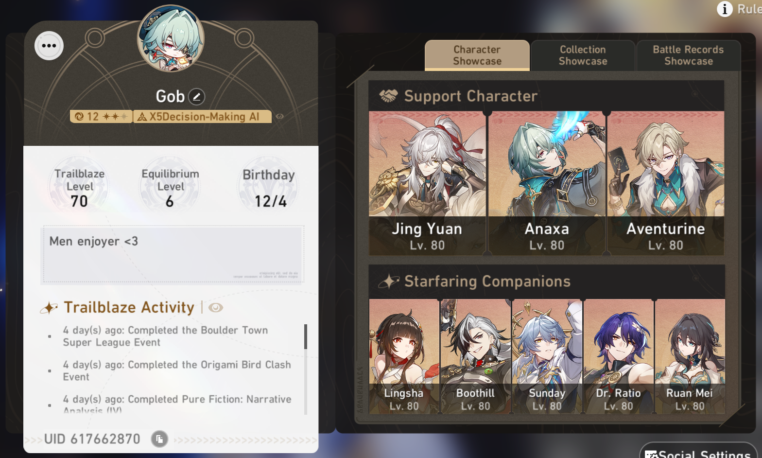 I can finally have a pinned post: Intro time! | HoYoLAB