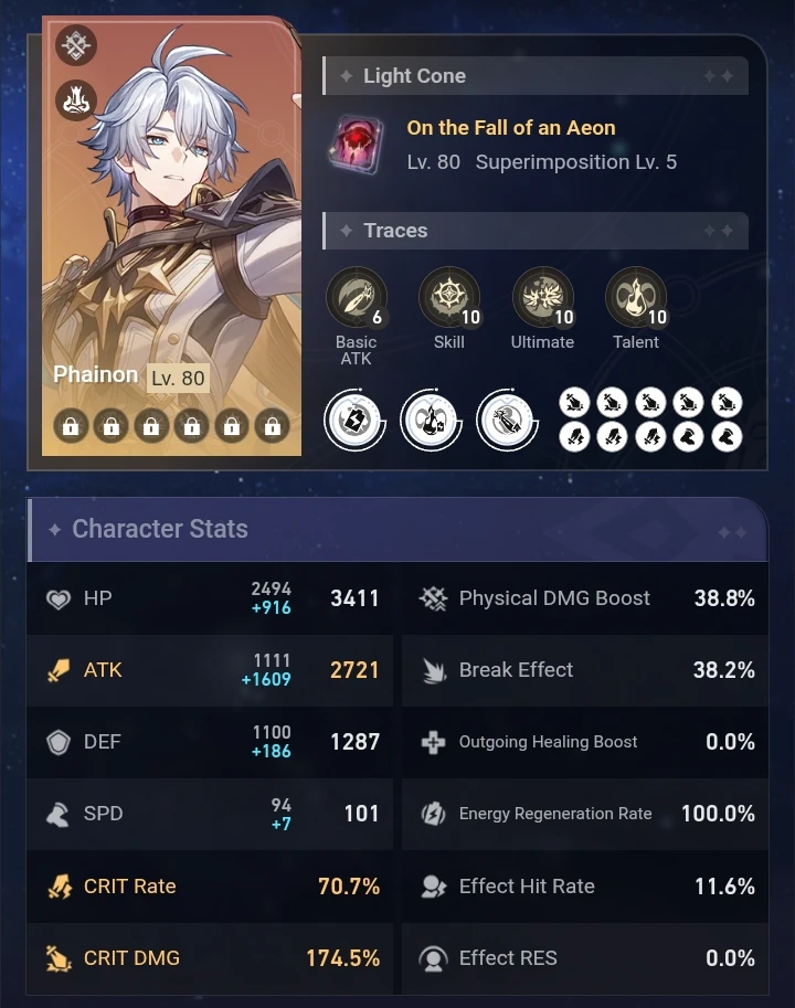 Phainon building tips? Honkai: Star Rail | HoYoLAB