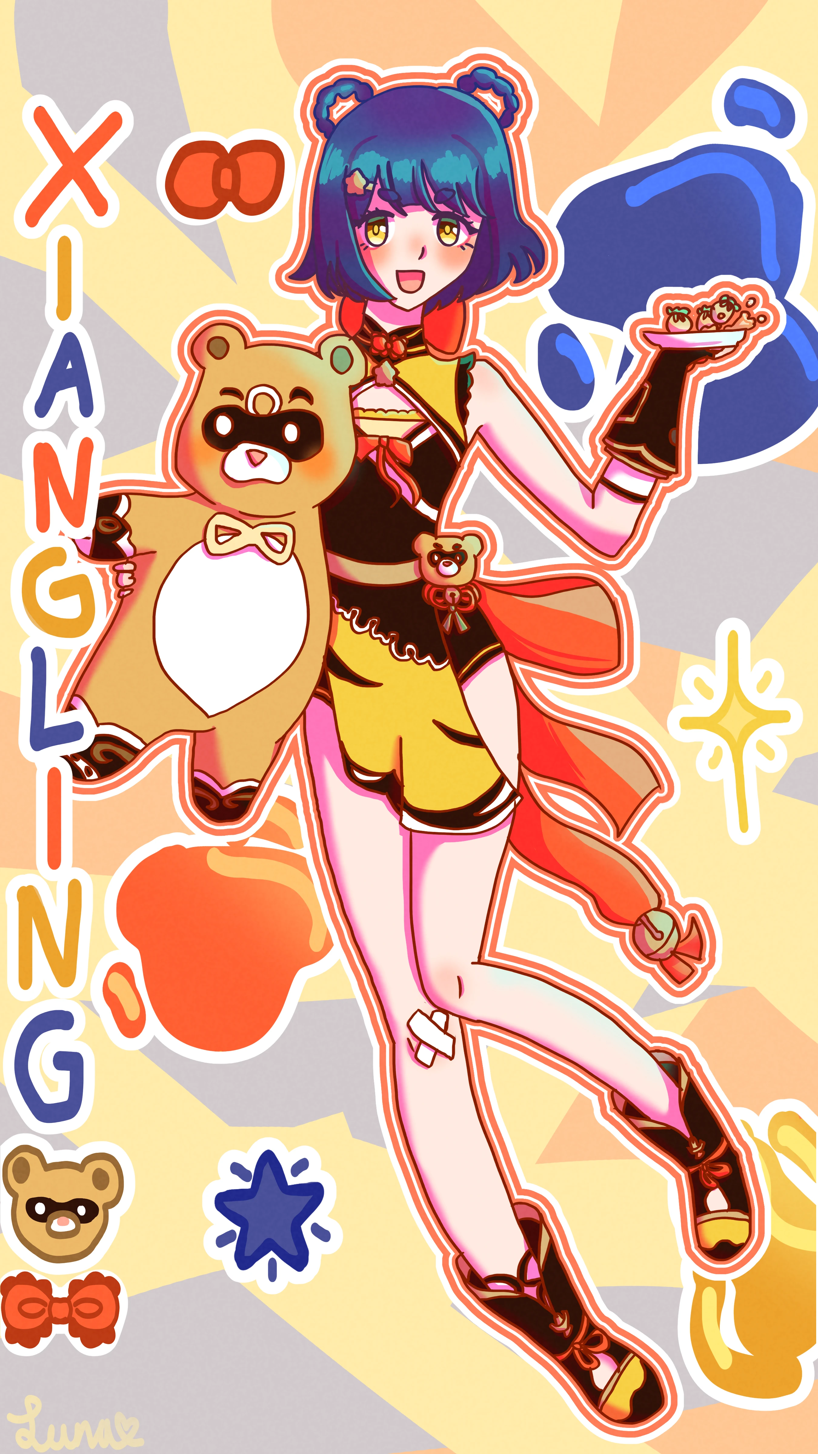 🔥Xiangling fanart🔥 Genshin Impact | HoYoLAB