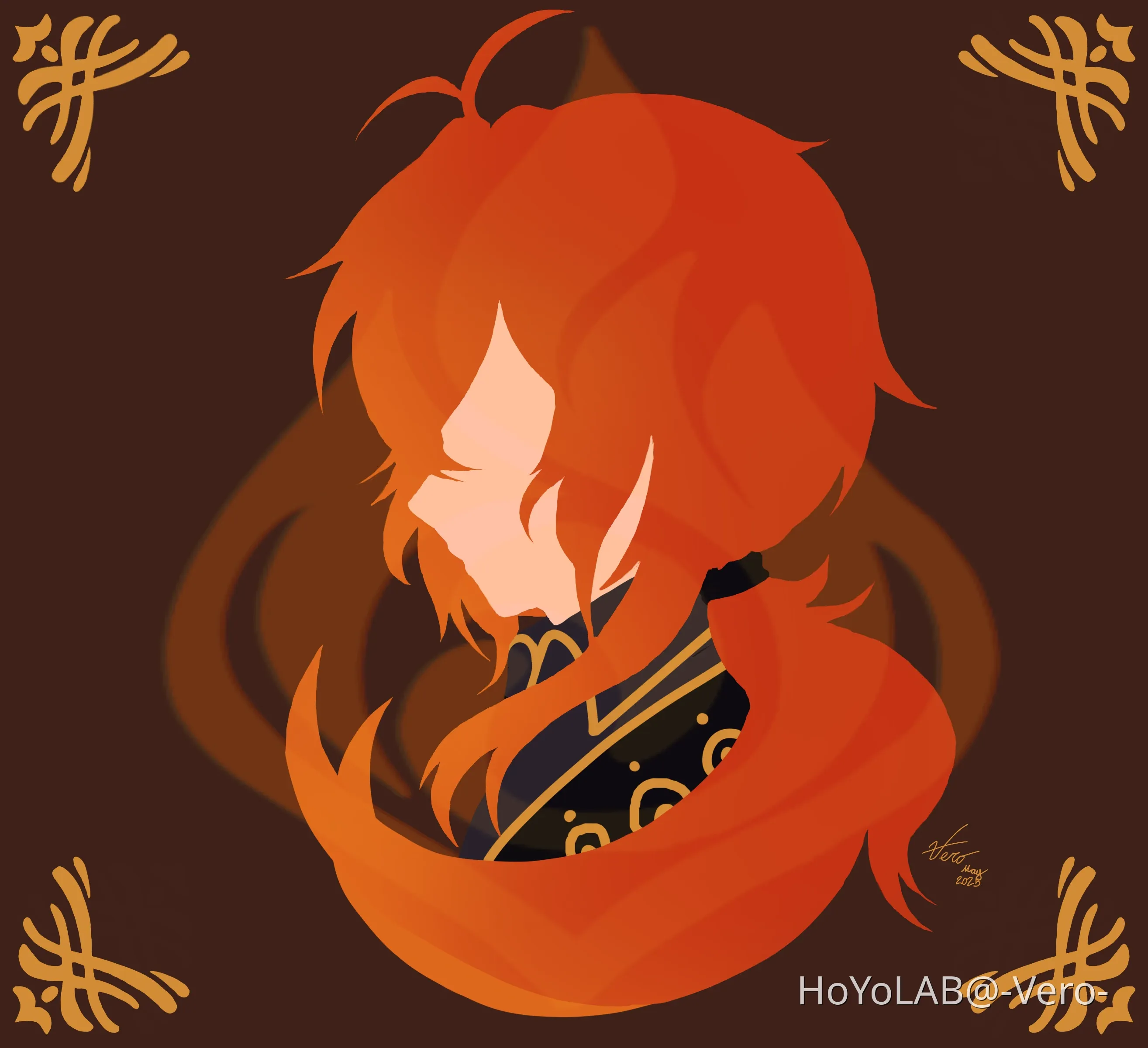 Diluc Icon Genshin Impact | HoYoLAB